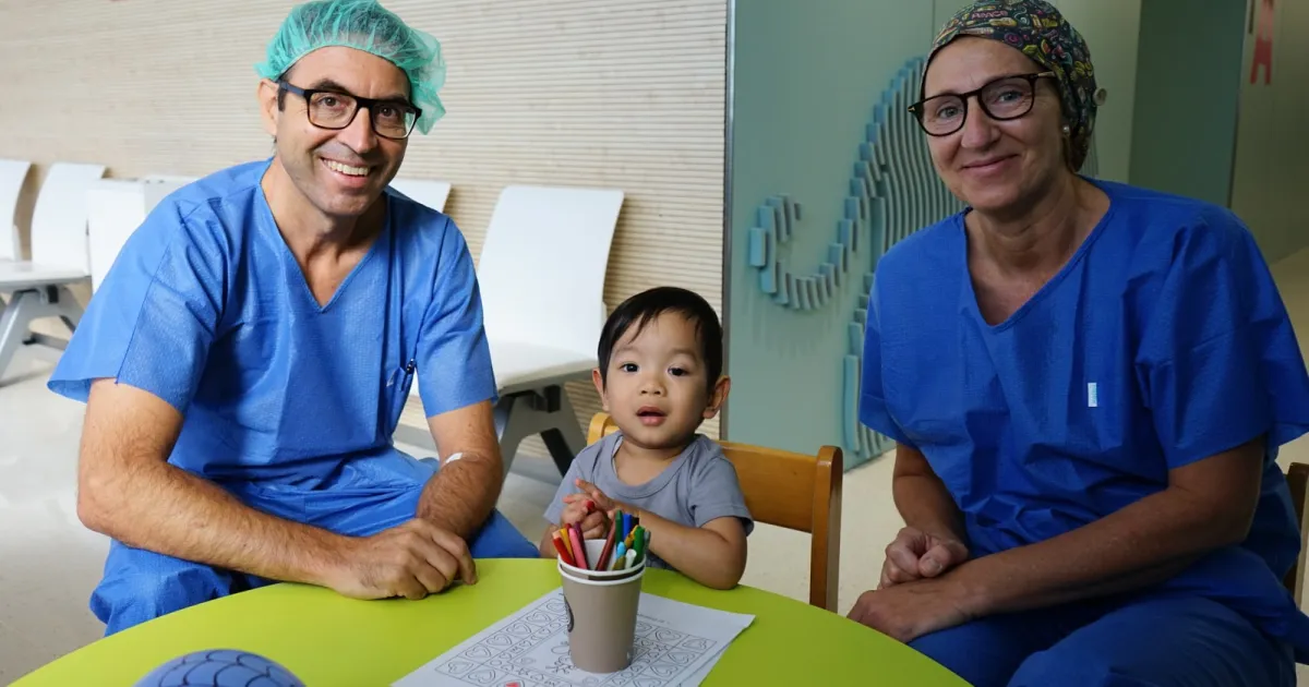 Quimioterapia intraarterial para estabilizar un retinoblastoma