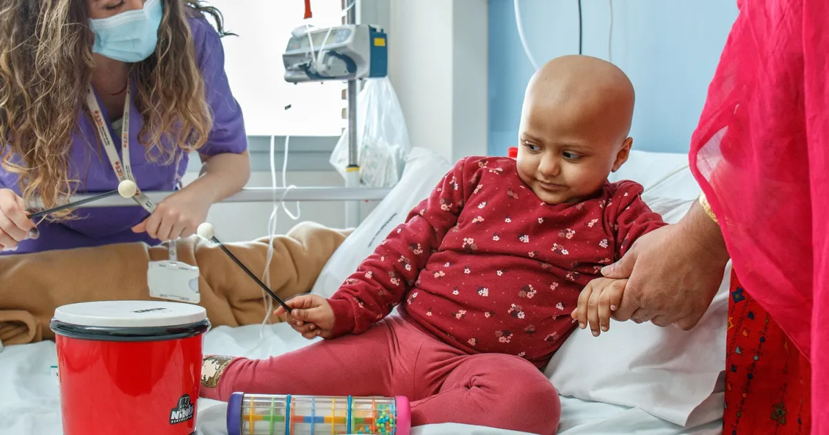 SABA financia actividades de distracción emocional para niños con cáncer