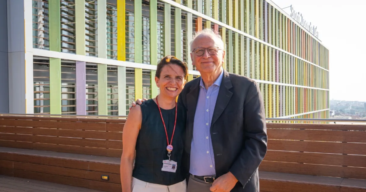 Dr. Alain Fischer visits the Advanced Therapies Platform