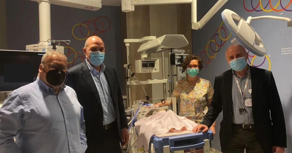 Agefred financia una cuna para el Hospital Sant Joan de Déu