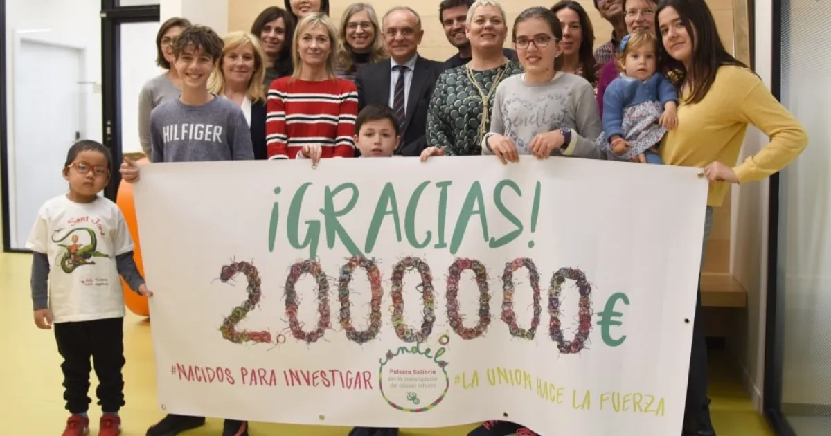 Pulseras Candela recauda 2 millones para investigar el cáncer infantil