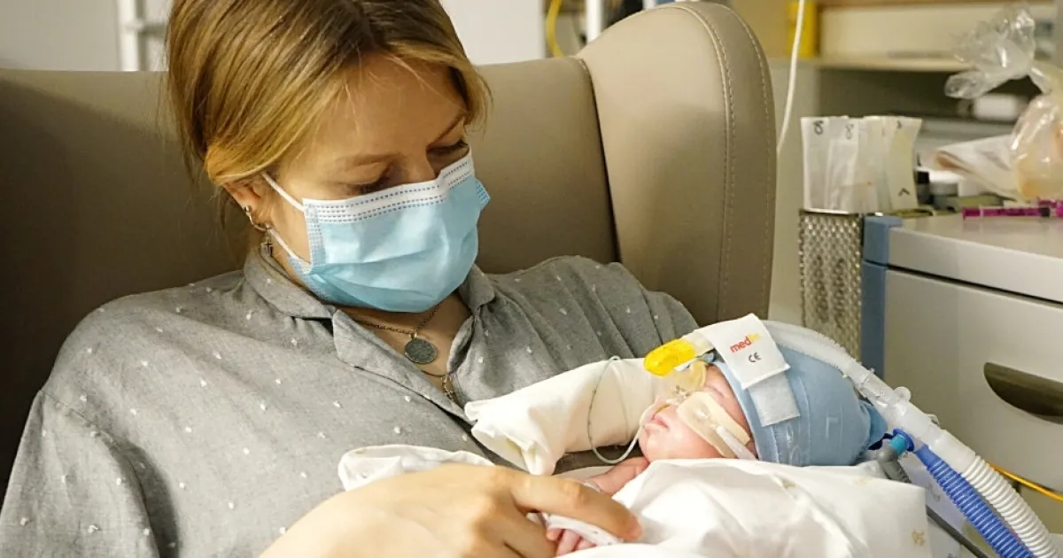 Baby overcomes CDH fetal surgery in SJD Barcelona Children's Hospital